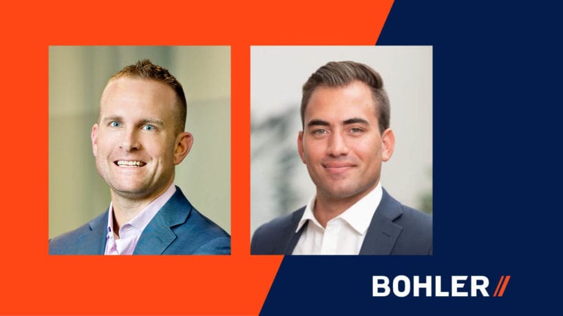 Bohler Announces Two New Partners - Bohler